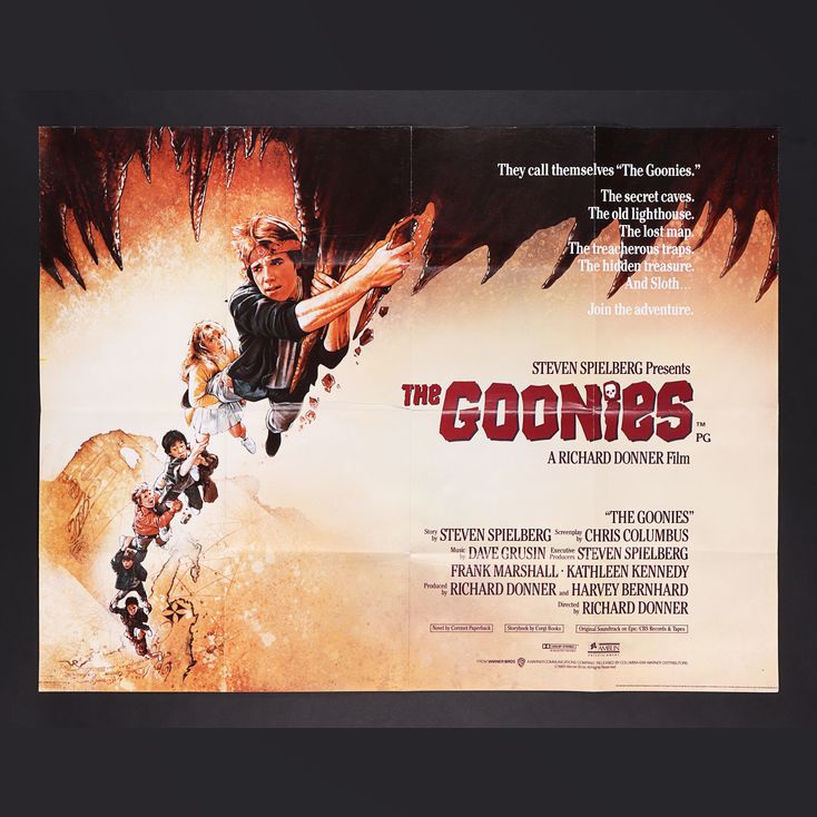 Lot 169 - Online Poster Auction - UK Quad, 1985 | GOONIES, THE (1985)