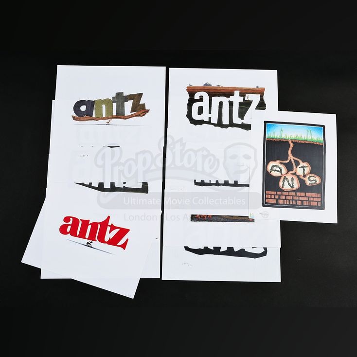 Logo Designs 01 | ANTZ (1998)