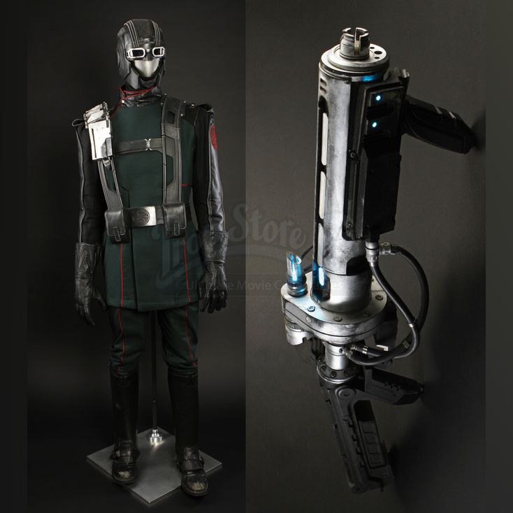 HYDRA Soldier Costume with Gun and Pilot Helmet | CAPTAIN AMERICA: THE ...