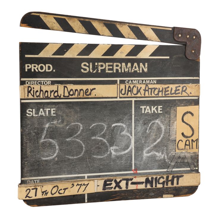 Clapperboard | SUPERMAN (1978)