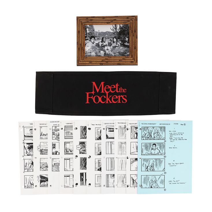 Lot #1408: MEET THE FOCKERS (2004) - Family Photo, Storyboards and ...
