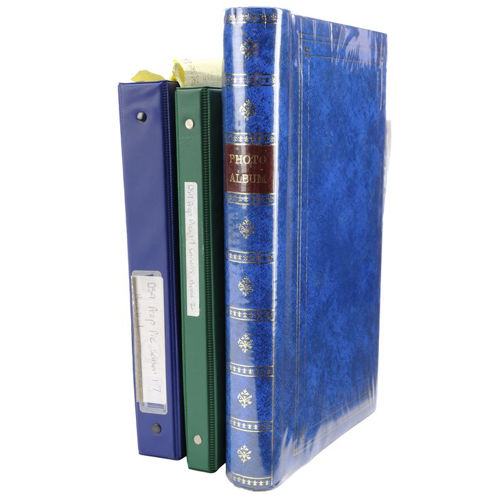 Lot 1212 - Set of Three Prop Reference Photo Books with Notes | STAR ...