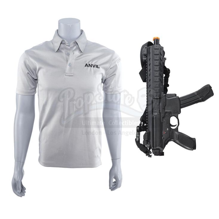 Lewis Wilsons Anvil Crew Disguise Shirt with Stunt Machine Gun | MARVEL ...
