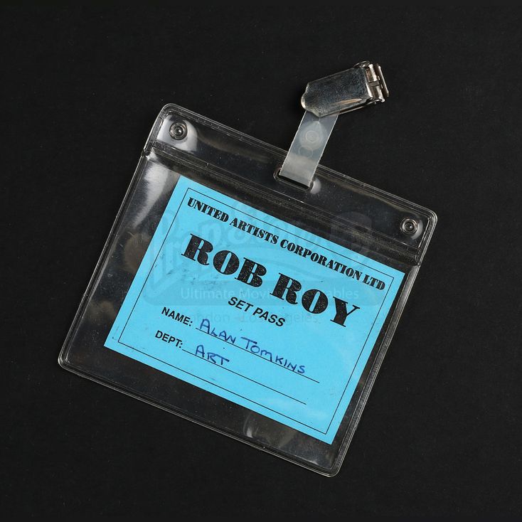 Crew Pass | ROB ROY (1995)