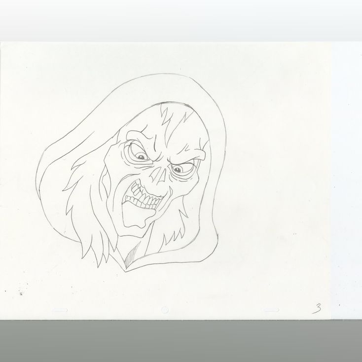 Hand-Drawn Rick Catizone The Creep Animation Drawing | CREEPSHOW (2019 ...