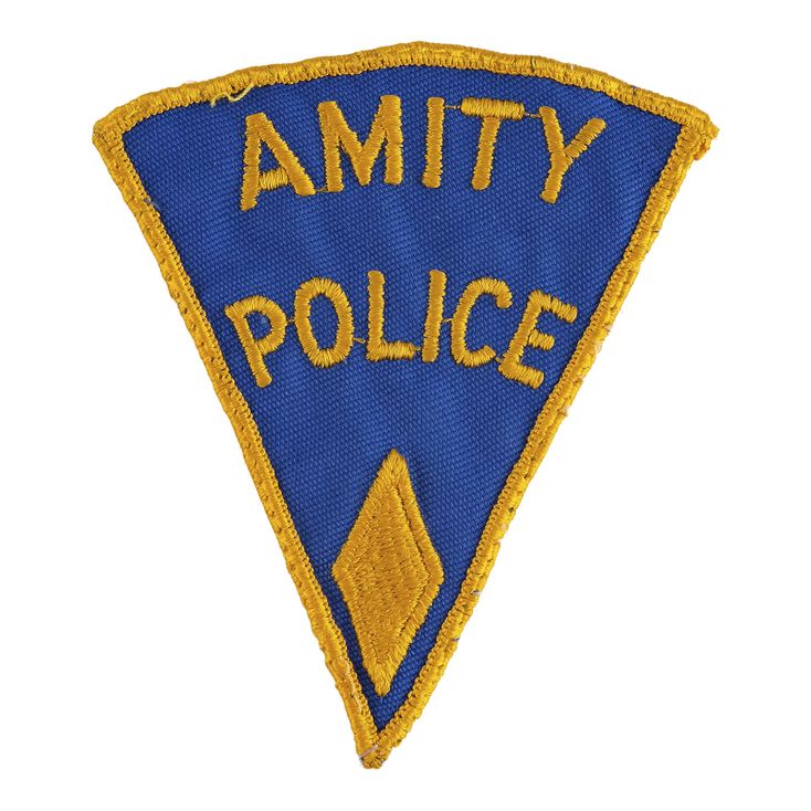 185. Amity Police Department Patch | JAWS (1975)