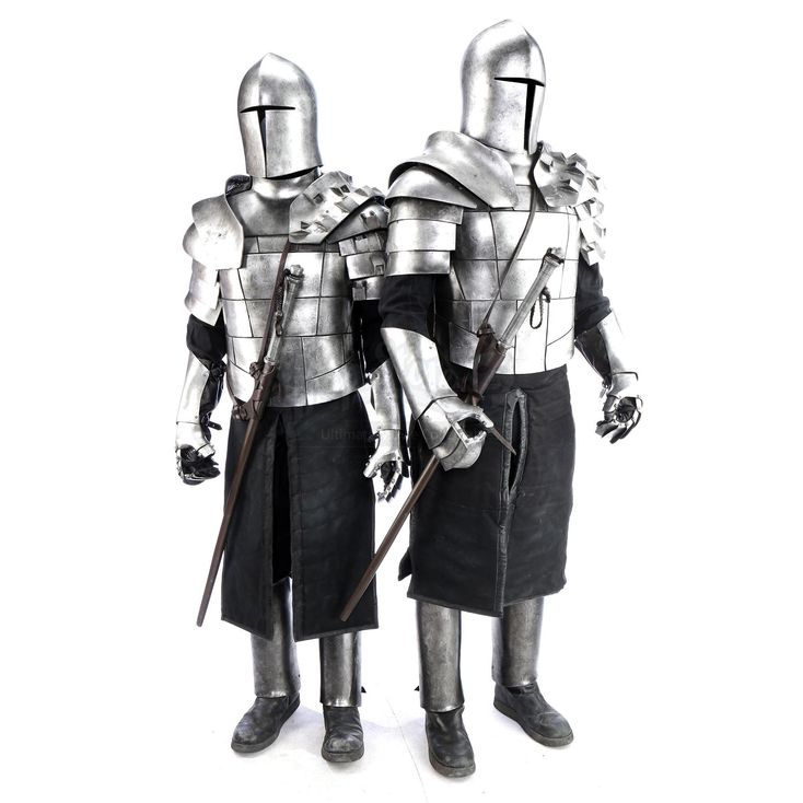 Lot 39 ROBIN HOOD (2018) - Two Cardinals Guard Armor Costumes with ...