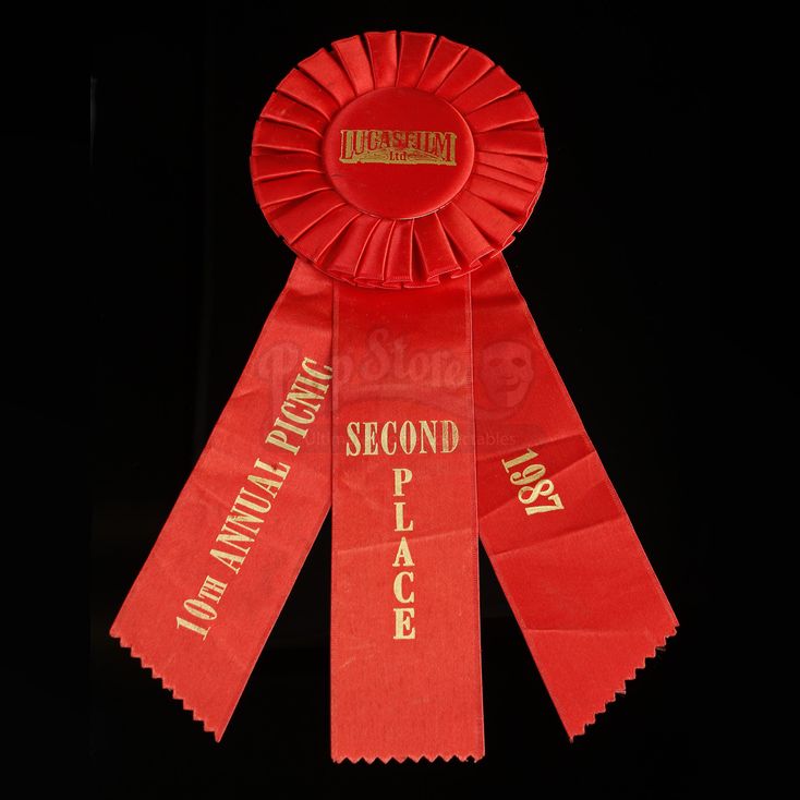 Mixed Event Second Place Ribbon from 10th Annual Lucasfilm Picnic ...