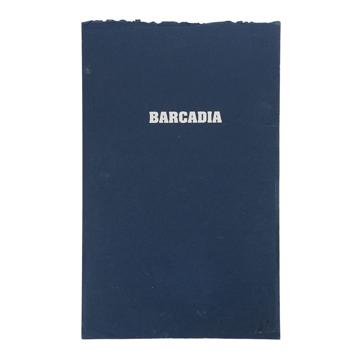 Lot 35 - Barcadia Menu | AMERICAN PSYCHO (2000)
