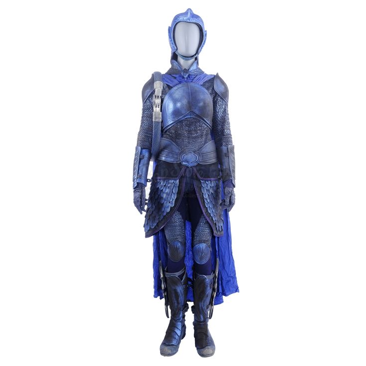 Blue Crane Corps Soldier Battle Damaged Armor | GREAT WALL, THE (2016)