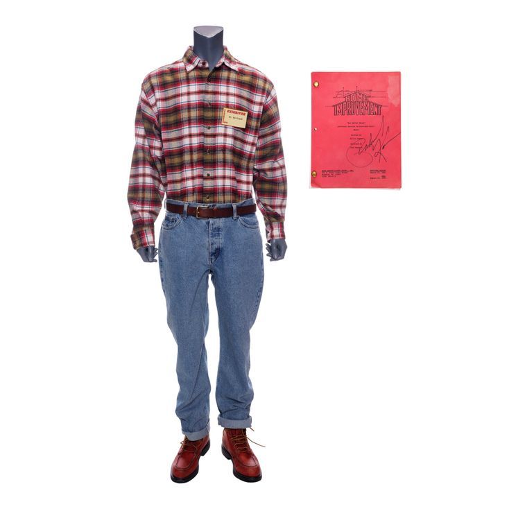 194. Al Borland's (Richard Karn) Costume with Hardware Expo Badge and ...