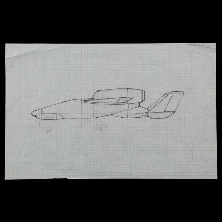 Hand-Drawn Nazi Plane Concept Sketch | INDIANA JONES AND THE RAIDERS OF ...