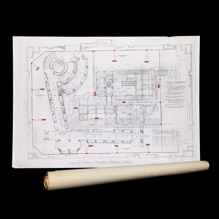 Set of Blueprints | INTERVIEW WITH THE VAMPIRE (1994)