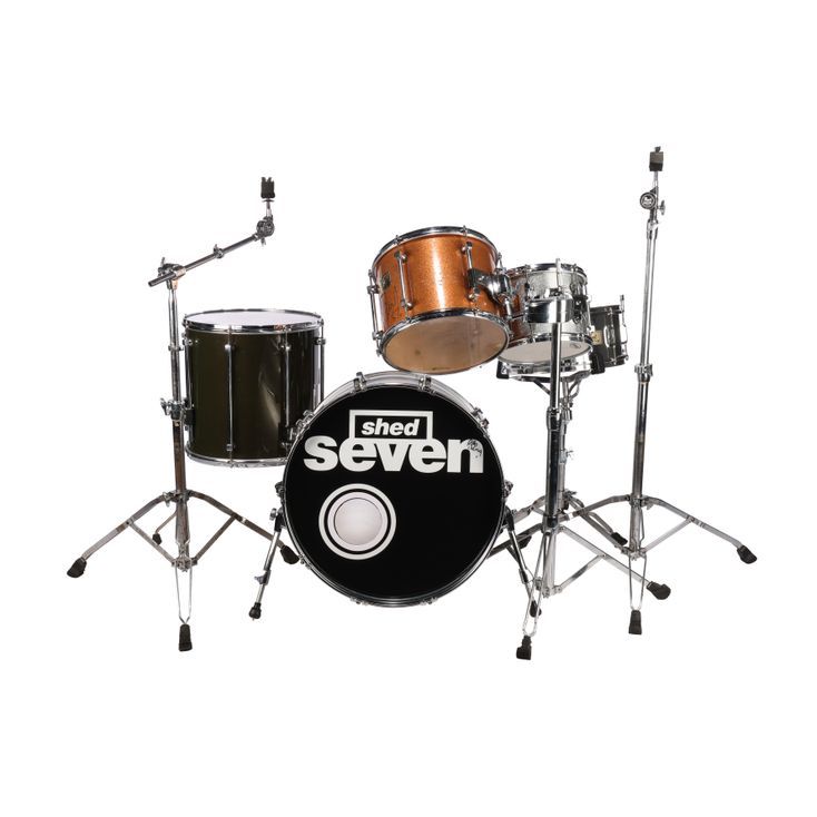 387. Alan Leach's Autographed 1993 Premier Signia Marquis Drum Kit ...