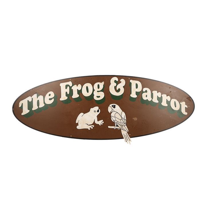 The Frog and Parrot Pub Sign | MONTY PYTHON LIVE (mostly)