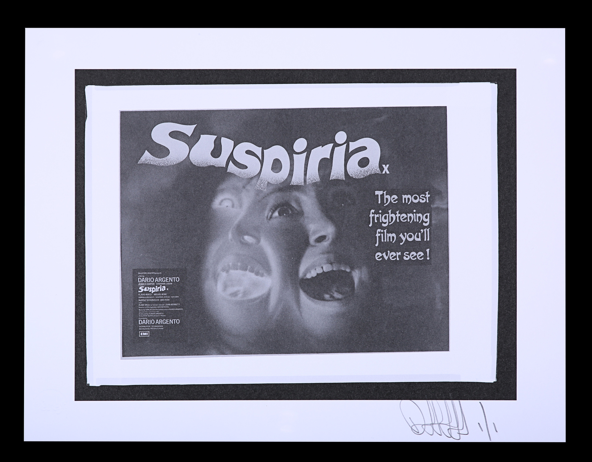 FEREF ARCHIVE Original Transparency and Negatives with Two 1 of 1 Proof ...