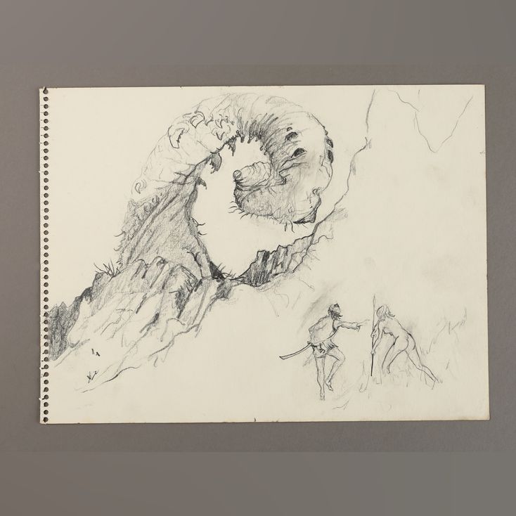 Hand-Drawn Fantasy Creature Artwork by Phil Tippett | PHIL TIPPETT