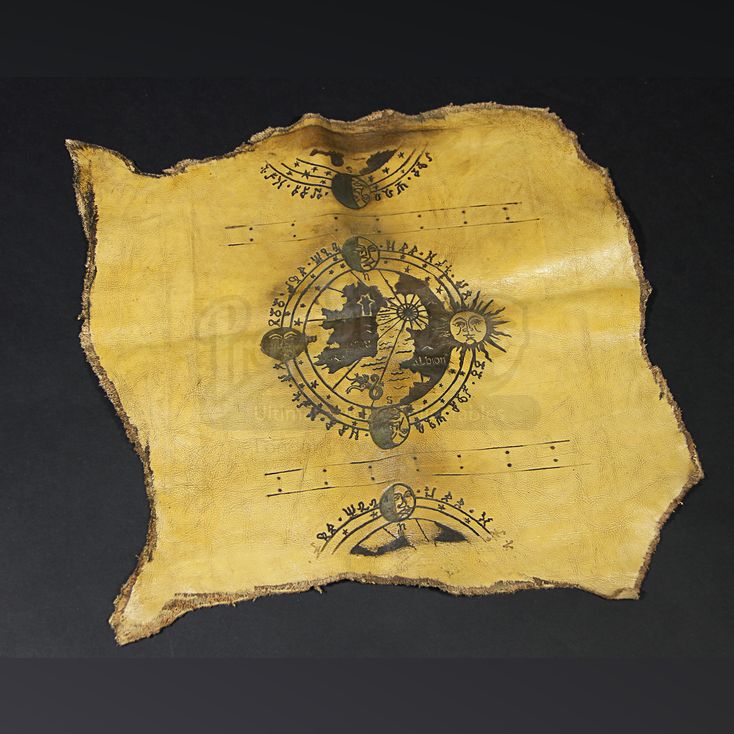 Leather Golden Army Map | HELLBOY II: THE GOLDEN ARMY (2008)