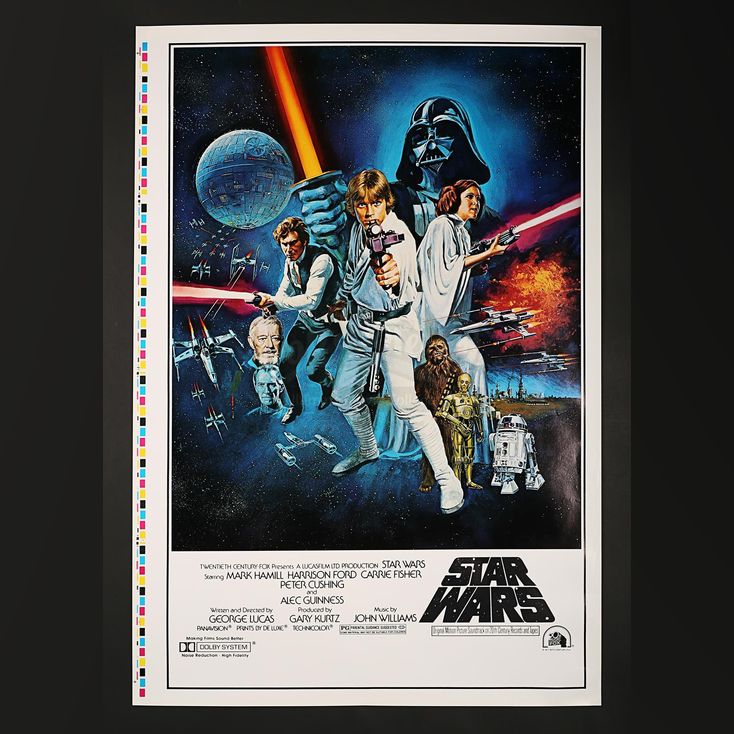 US 1-Sheet Style-C Printers Proof Poster (1977) | STAR WARS: A NEW HOPE ...