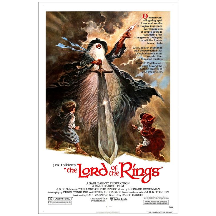 Lot # 962: THE LORD OF THE RINGS - One-Sheet (27 x 41 ); Style A; Mint ...