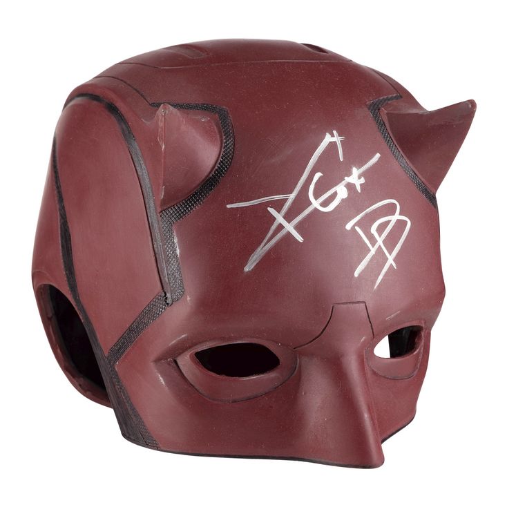 213. Charlie Cox-Autographed Daredevil Cowl | MARVEL'S DAREDEVIL (T.V ...