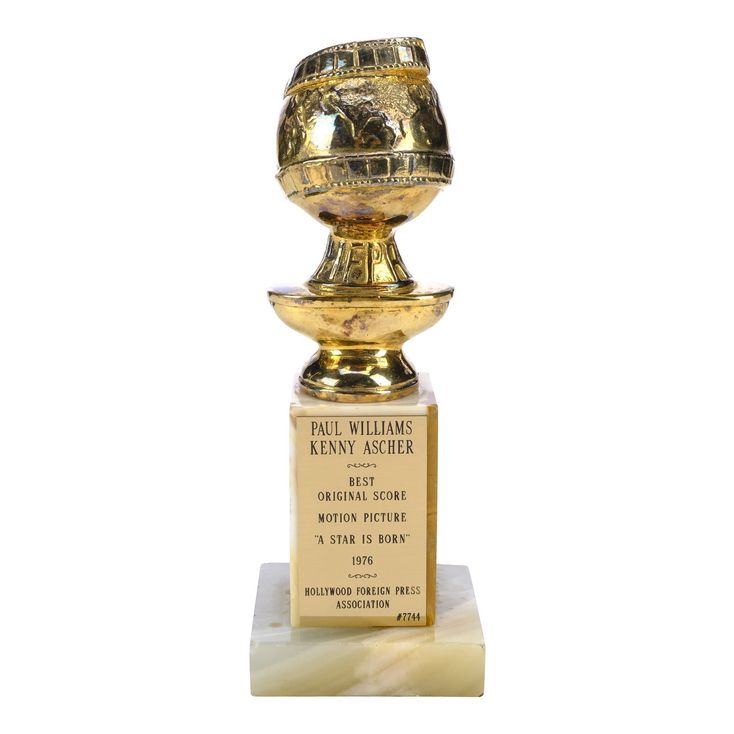 293. Paul Williams and Kenny Aschers 1976 Golden Globe Award for Best ...