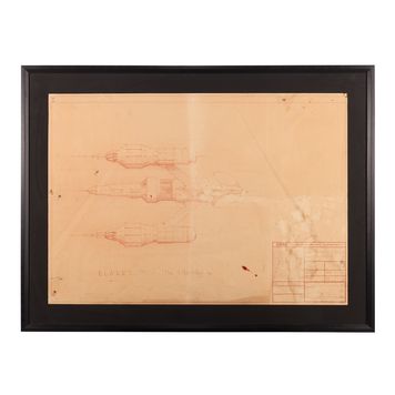 Lot # 750 : BLAKE'S 7 (T.V. SERIES, 1978 - 1981) - Framed Liberator ...