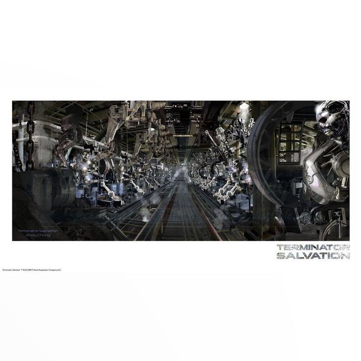 Limited Edition Concept Art Prints - Terminator Factory | TERMINATOR ...