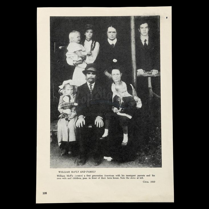 William McFly (Michael J. Fox) and Family Print | BACK TO THE FUTURE ...