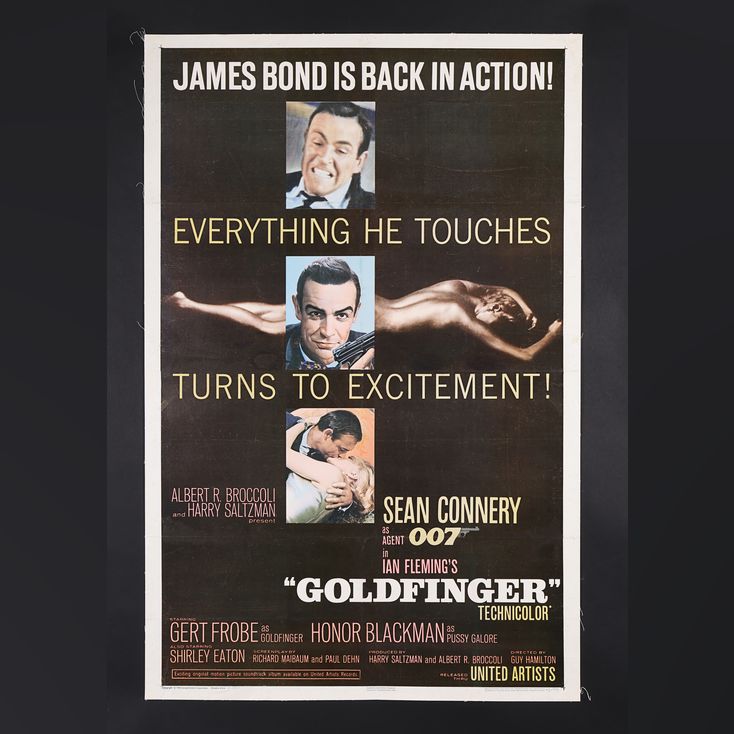 Lot 158 - Poster Live Auction - US One-Sheet, 1964 | JAMES BOND ...