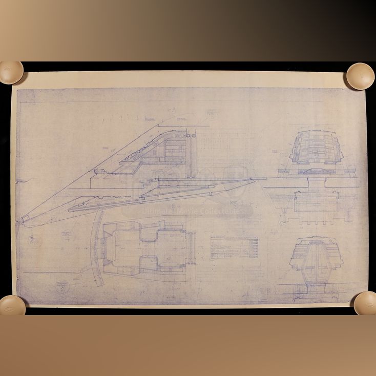Imperial Shuttle Interior Plan and Evaluation Blueprint | STAR WARS ...