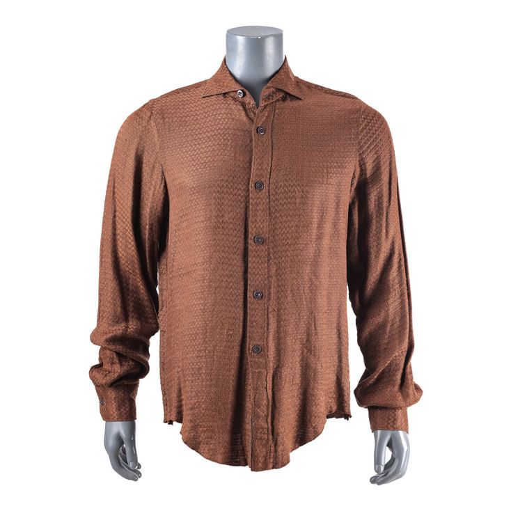 Lot # 1368: SILVERADO (1985) - Slick's (Jeff Goldblum) Shirt