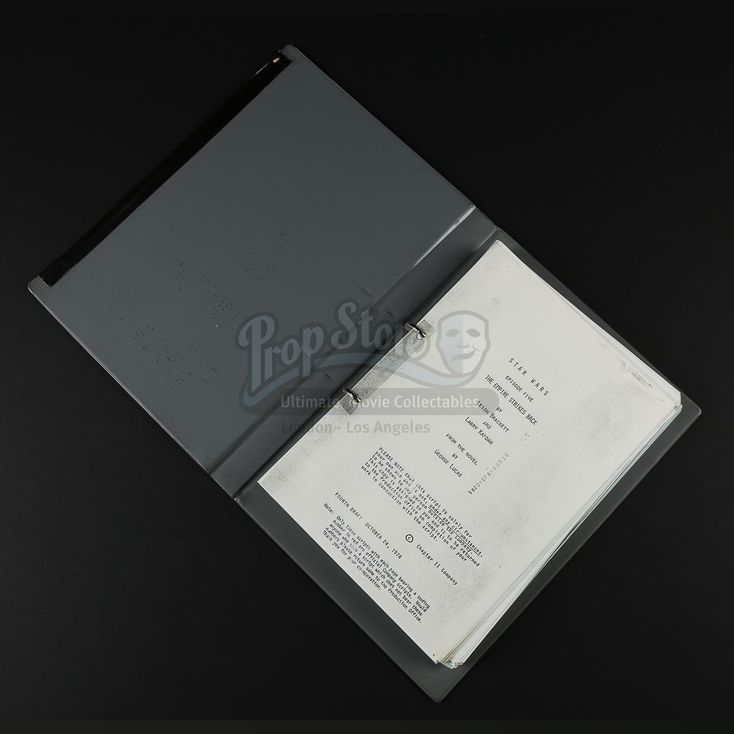 Philip Kohlers Personal Script | STAR WARS: THE EMPIRE STRIKES BACK (1980)