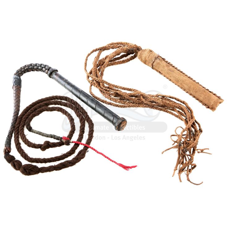 Pair of Thuggee Whips | INDIANA JONES AND THE TEMPLE OF DOOM (1984)