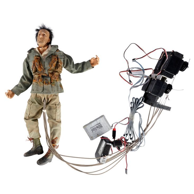 402. Salim Abu Aziz (Art Malik) Animatronic Flying Model Miniature ...