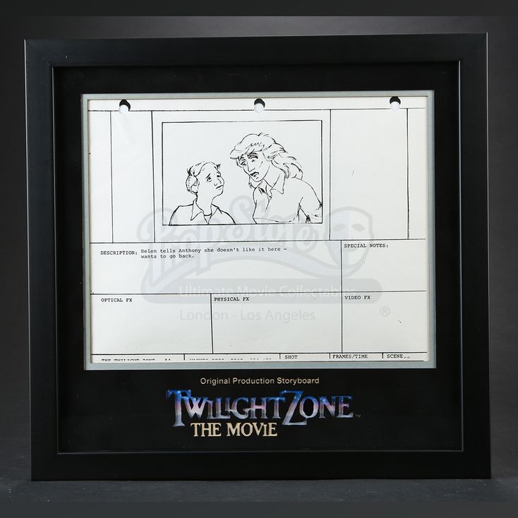 Original Production Storyboard Copy - Anthony and Helen Surrounded by ...