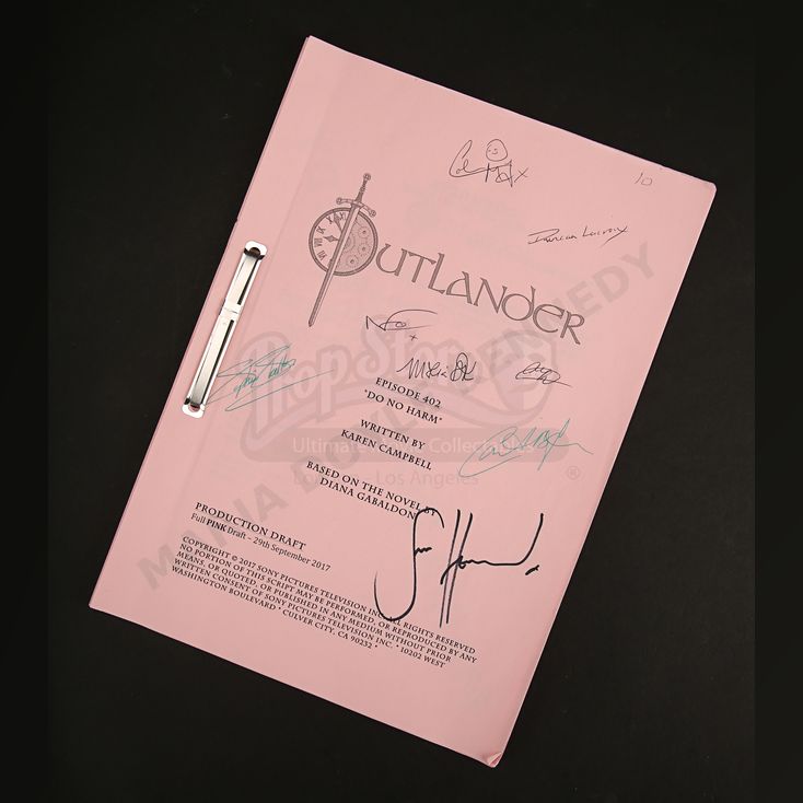 Maria Doyle Kennedys Cast Autographed Script - Episode 402 Do No Harm ...
