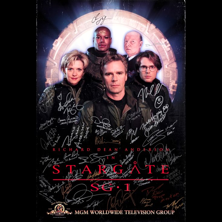 405. Key-Cast Autographed Promotional Poster (27 x 40 ) Signed by ...