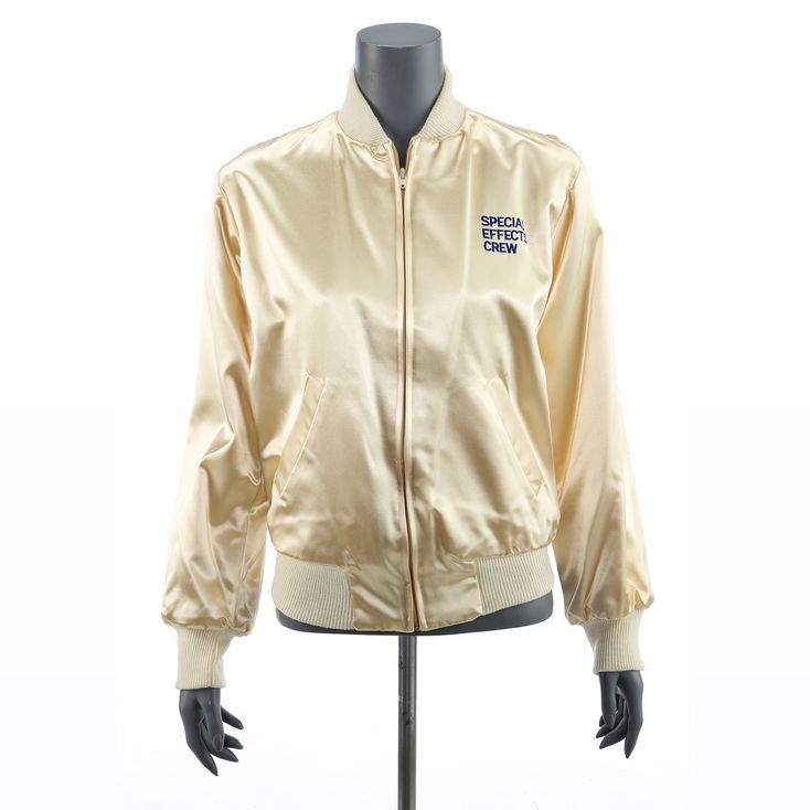 Lot 1559 - Yellow Satin SFX Crew Jacket | STAR TREK: THE MOTION PICTURE (1979)