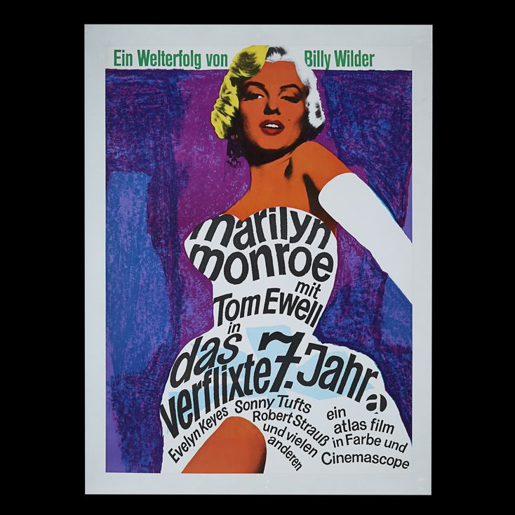 Bryan Fuller Collection German A1, 1966 | SEVEN YEAR ITCH, THE (1955)