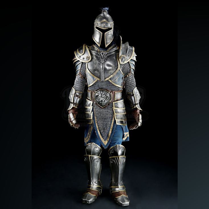 Lot 498 - Warcraft Auction - Alliance Knight Battle-Damaged Armor ...
