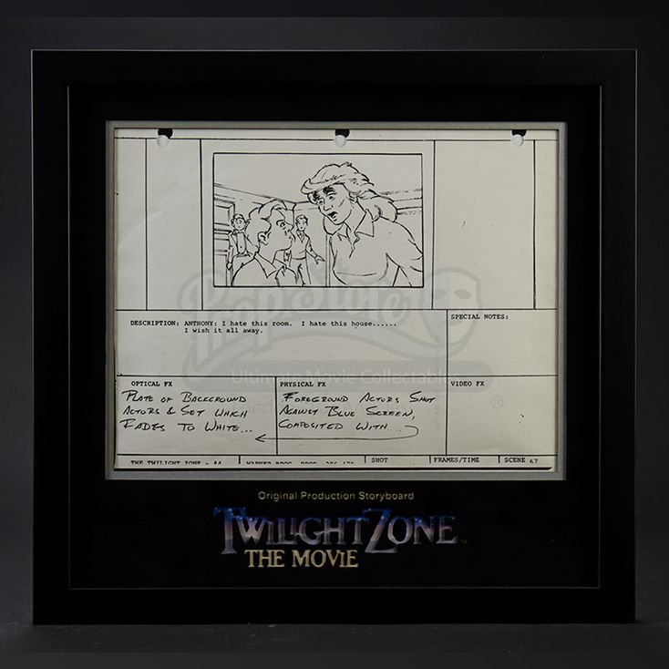 Original Production Storyboard Copy - Helen and Anthony | TWILIGHT ZONE ...