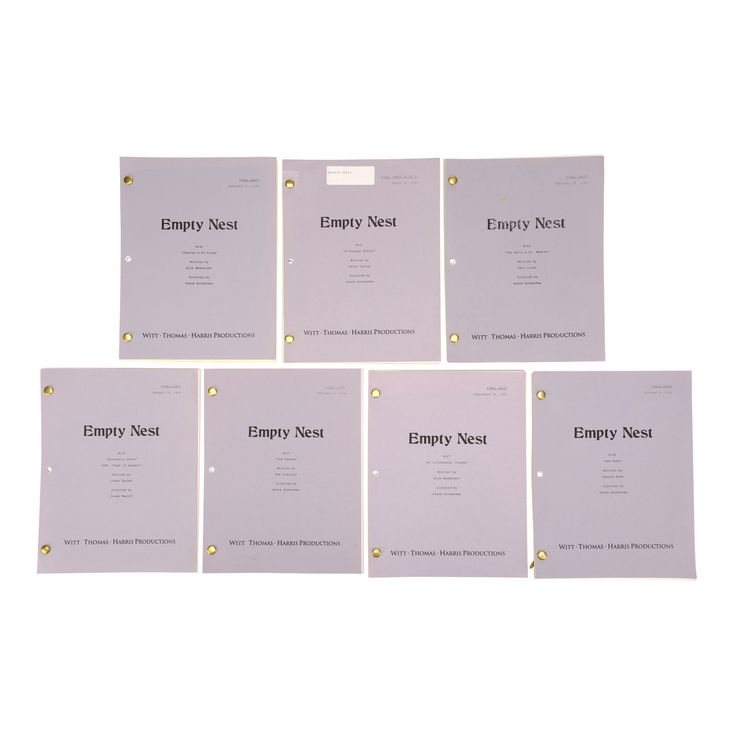 Lot #863 - EMPTY NEST (1988-1995) - Rich Weaver Collection: Set of ...