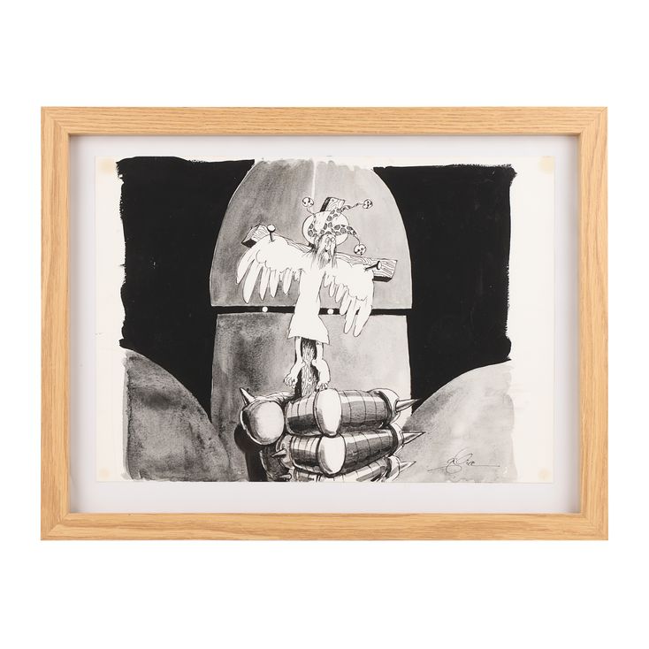 Terry Gilliam Hand-drawn Illustration | MONTY PYTHON