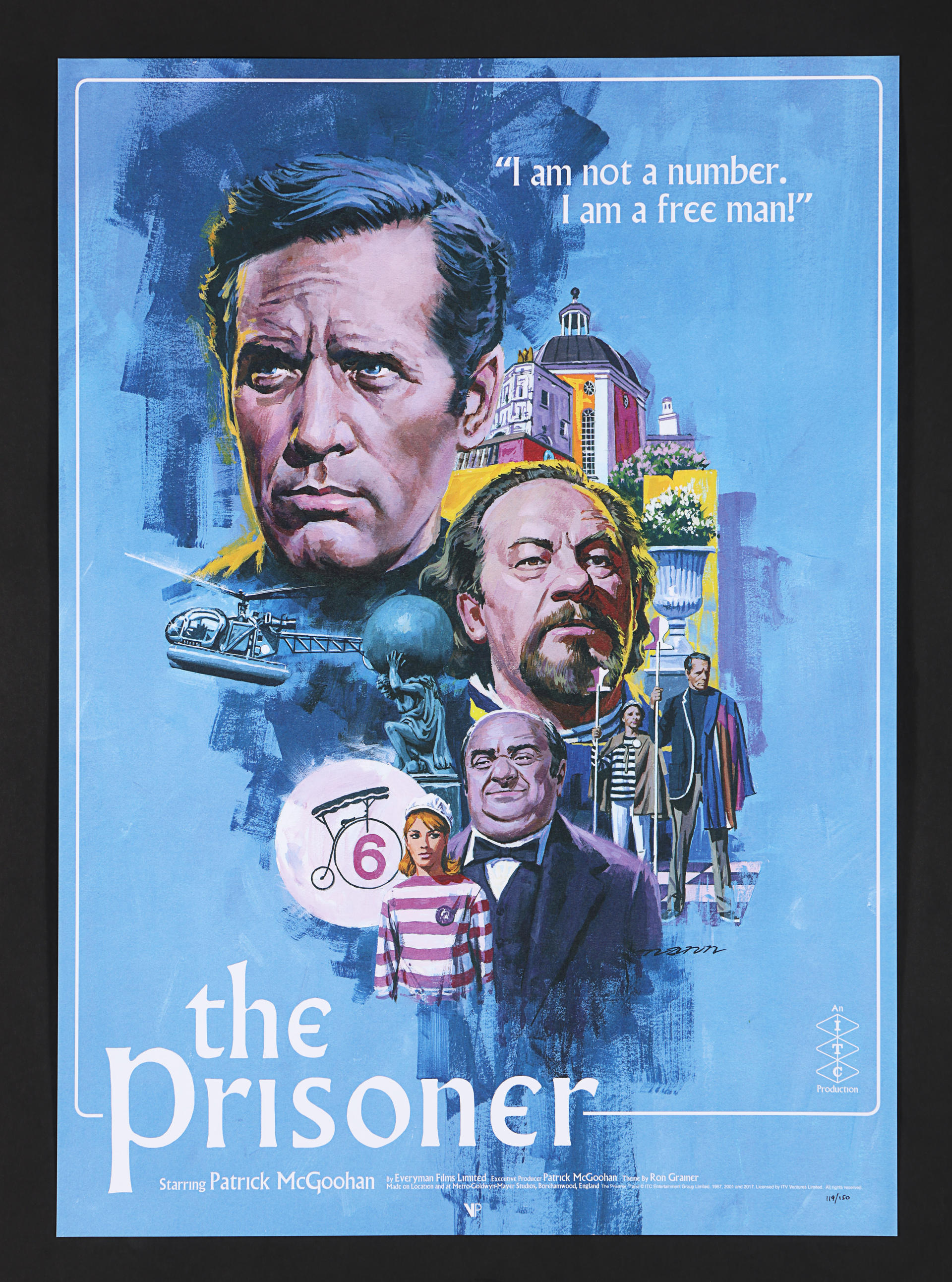 Lot #554 - THE PRISONER (T.V. SERIES, 1967 - 1968) - Hand-Numbered ...