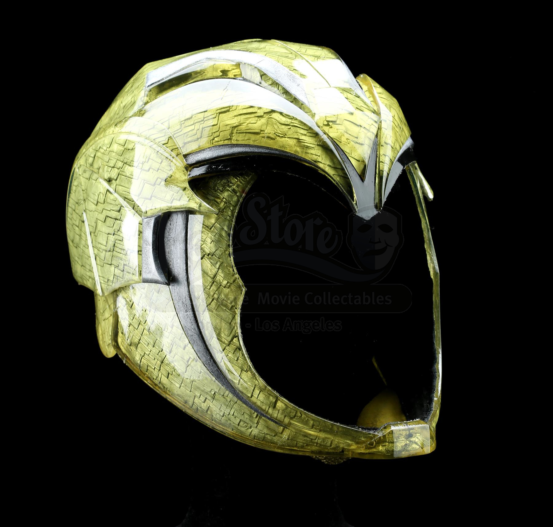 Trini Kwans Yellow Power Suit Open-Faced Helmet | Propstore - Find Your ...