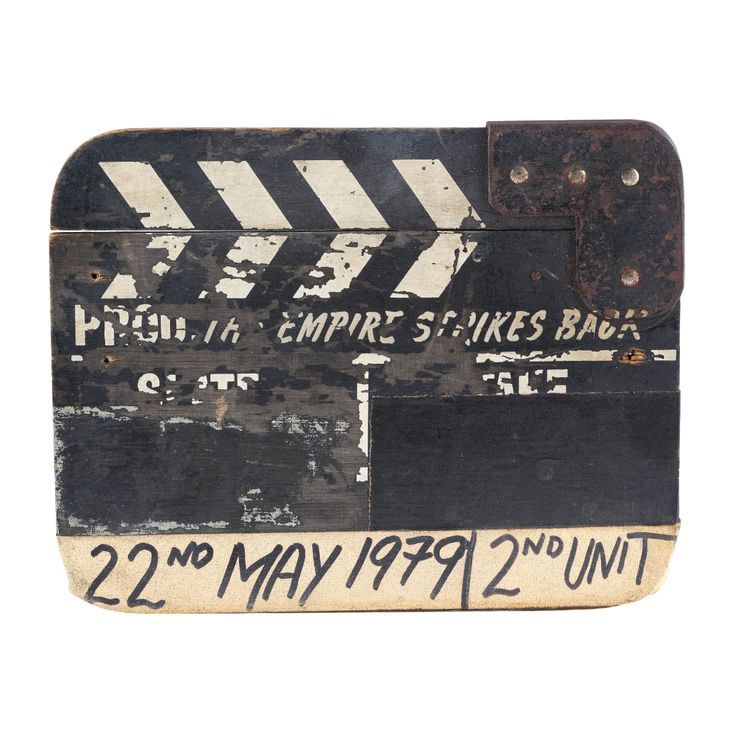 365. Second Unit Clapperboard ### STAR WARS: THE EMPIRE STRIKES BACK (1980)