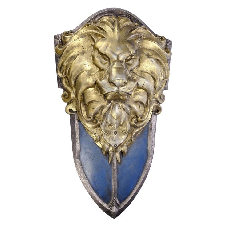 Lot 1472 - Alliance Gold Lion Shield | WARCRAFT (2016)