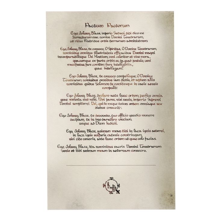 Lot # 880: GHOST RIDER (2007) - Johnny Blaze's (as played by Nicolas ...