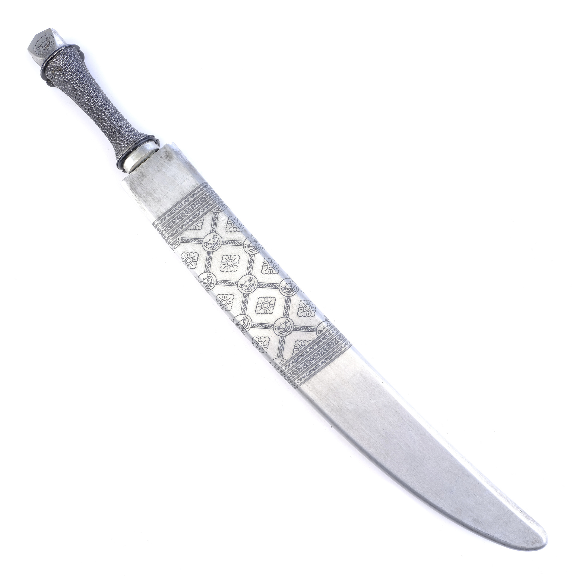 Lot 897 - Prince Zukos (Dev Patel) Blue Spirit Mask and Bifurcated ...